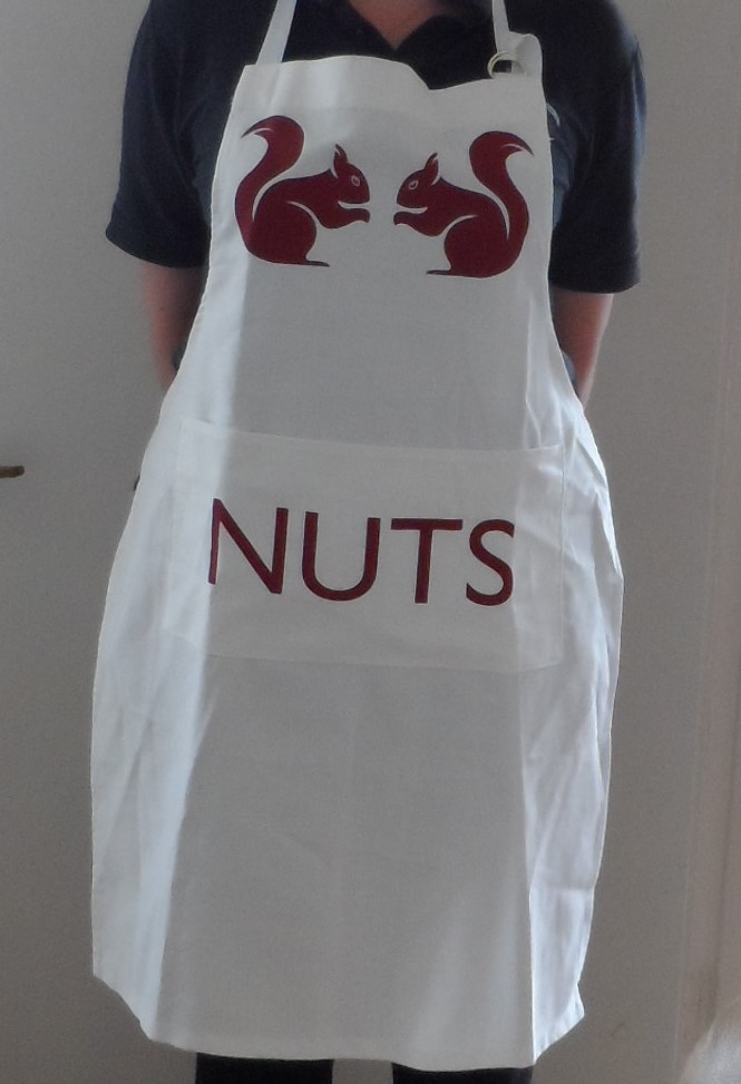 His and Hers Aprons Coquetdale Squirrel Group